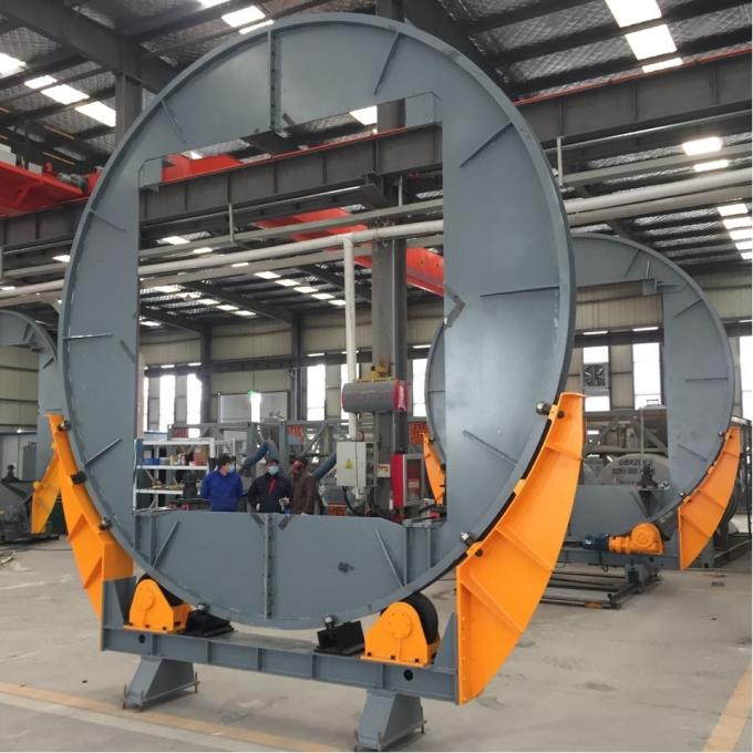 Large Automatic Turning Rolls ISO Tank Rotator 20ft 40ft Swap ISO Tank ...