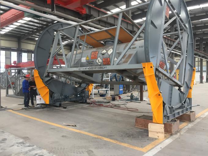 ISO Tank Container Rotation Machine Automatic Turnover Rotating Machine