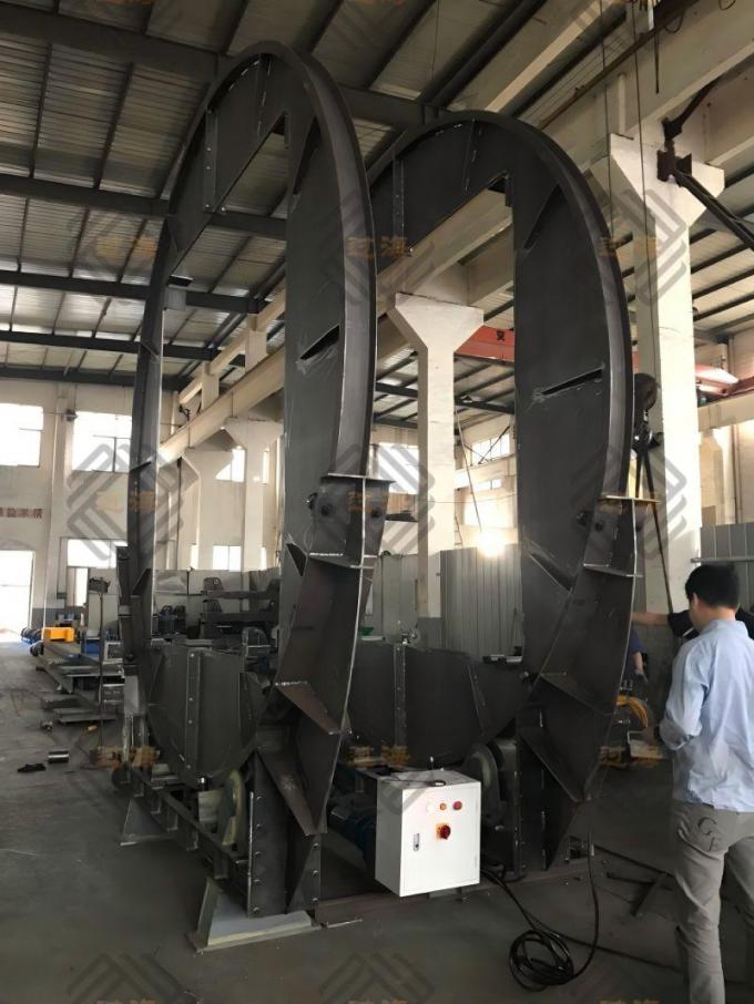 ISO Tank Rotation Machine In Operation