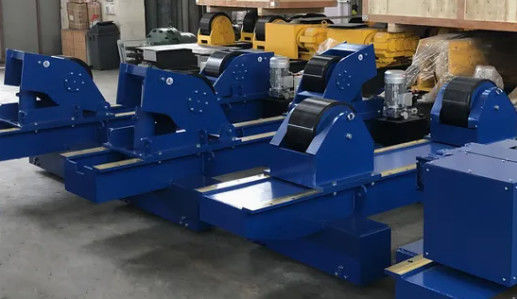 100 Ton Welding Rotator Motorized Mobile Assembly Fit Up Rotator ...