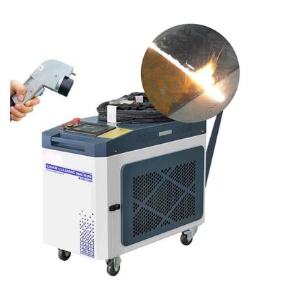 Metal Laser Cleaning Machine With 1500W Output Power And 4-6mm ...